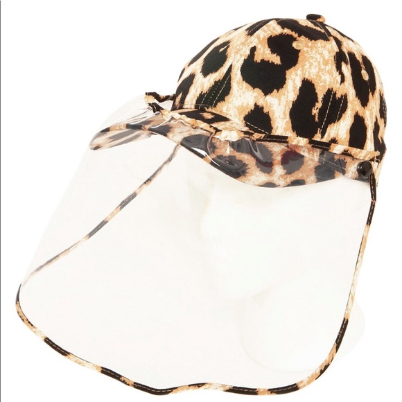 Accessories | New Cheetah Print Faceshield Ball Cap | Poshmark